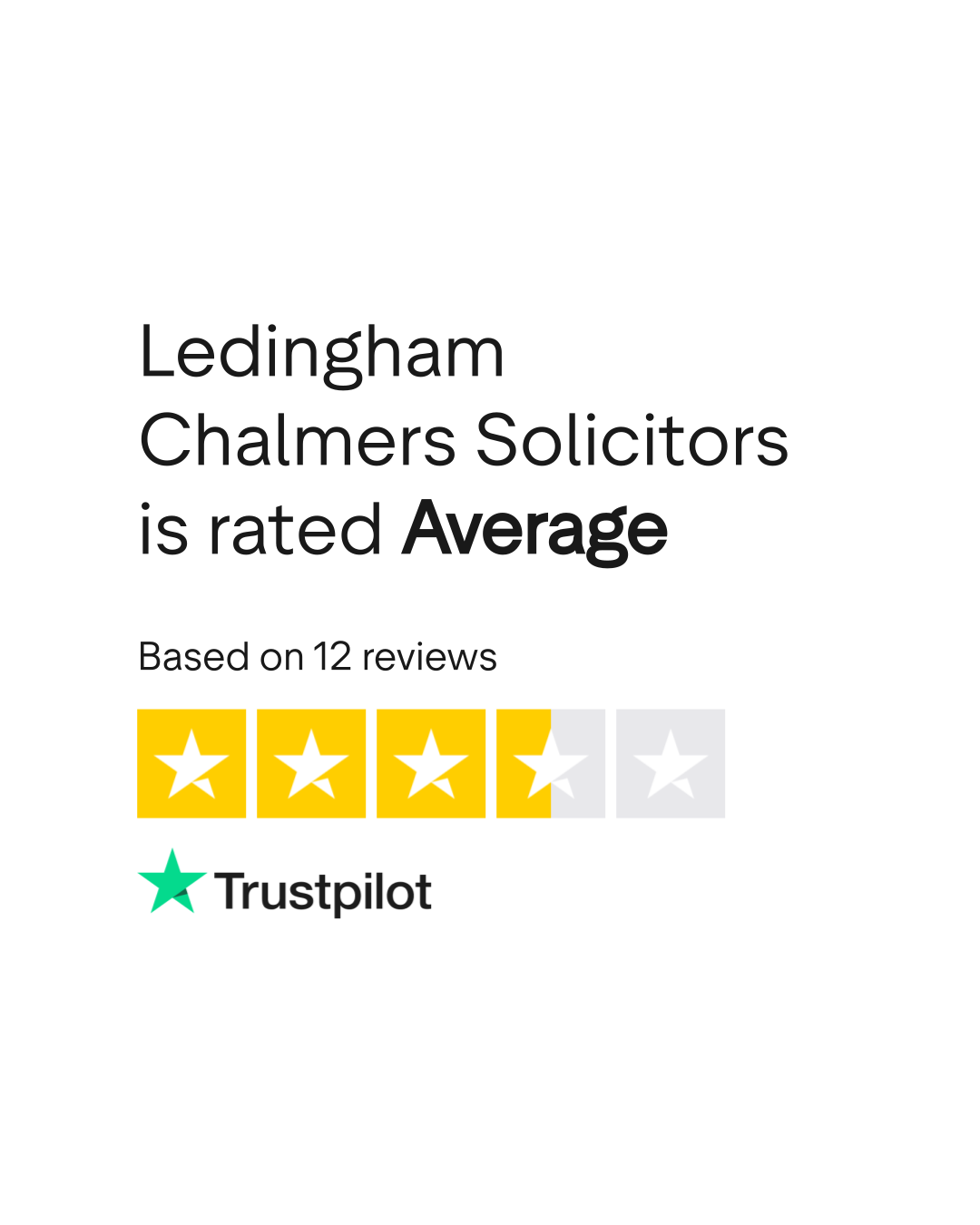 Ledingham Chalmers Solicitors Reviews | Read Customer Service Reviews ...