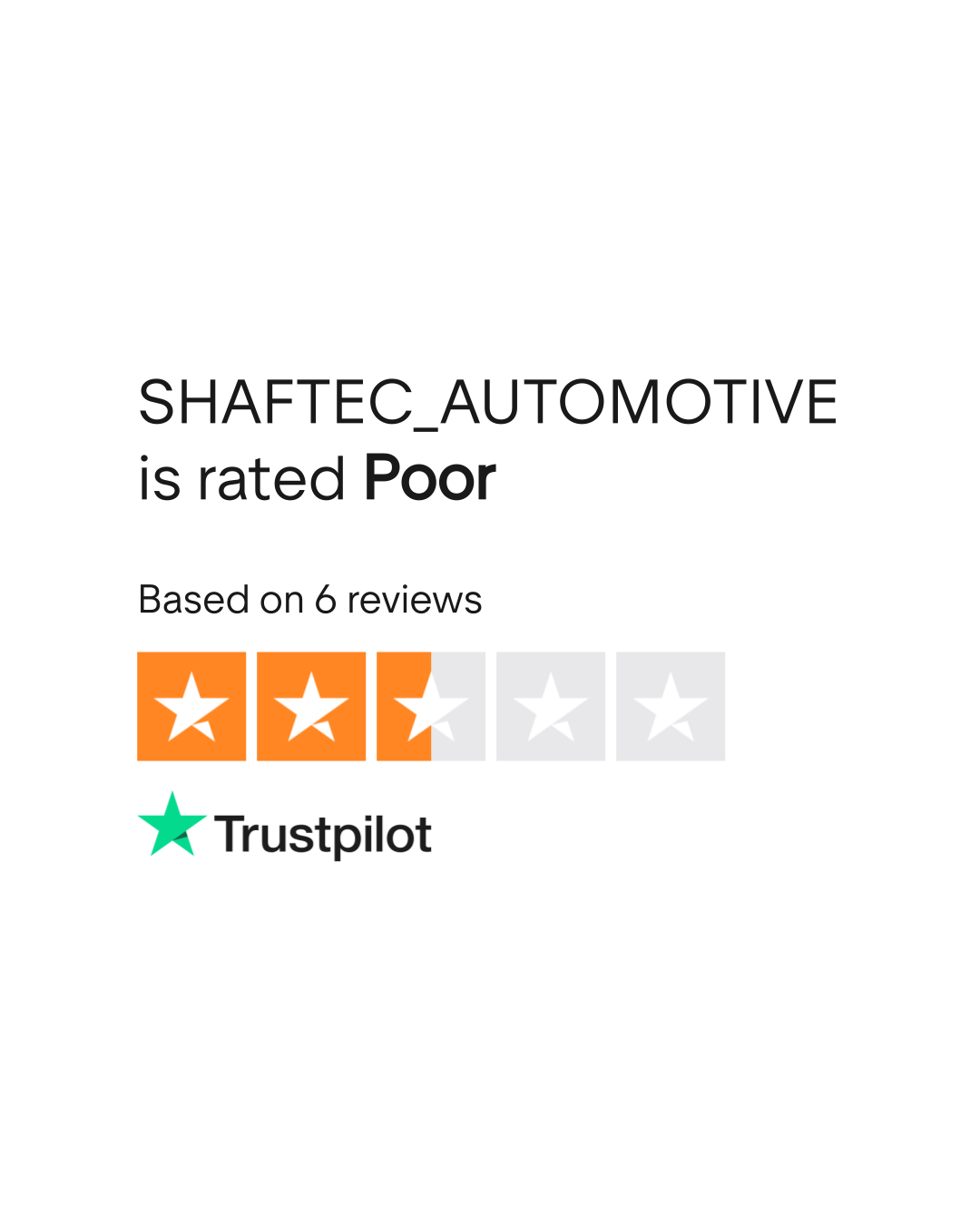 SHAFTEC_AUTOMOTIVE Reviews | Read Customer Service Reviews of www ...