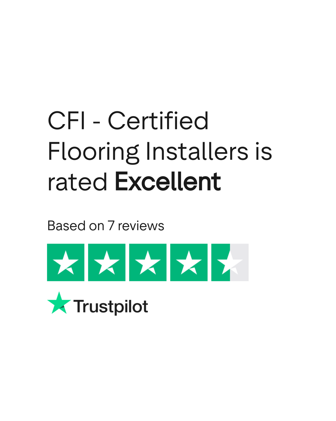 CFI - Certified Flooring Installers Reviews | Read Customer Service ...