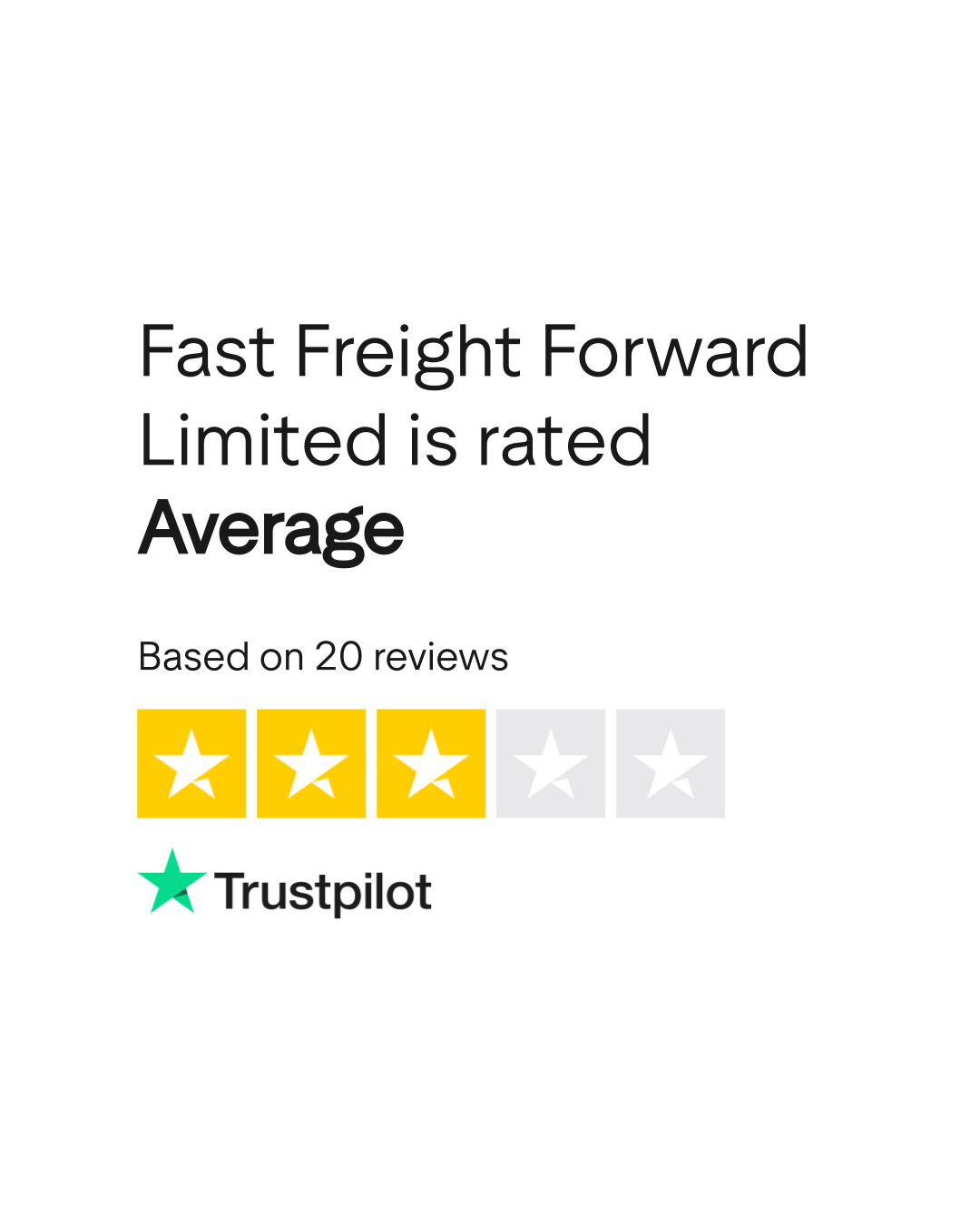 Fast Freight Forward Limited Reviews | Read Customer Service Reviews of ...