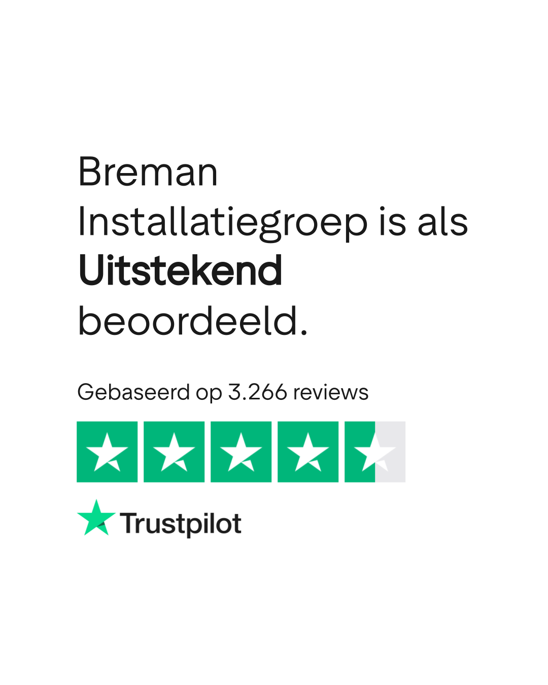 Breman Installatiegroep reviews | Bekijk consumentenreviews over breman.nl
