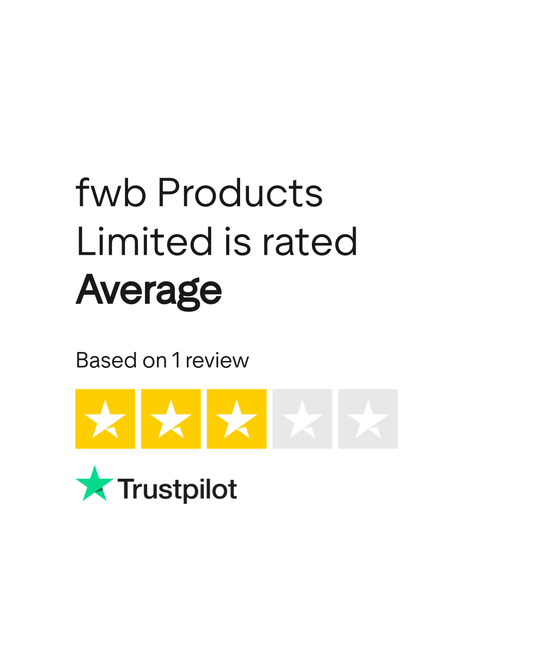 fwb Products Limited Reviews | Read Customer Service Reviews of www.fwb ...