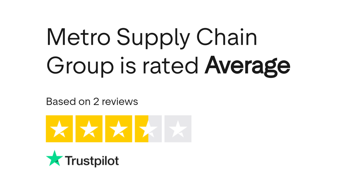 Metro Supply Chain Group Reviews | Read Customer Service Reviews of ww ...