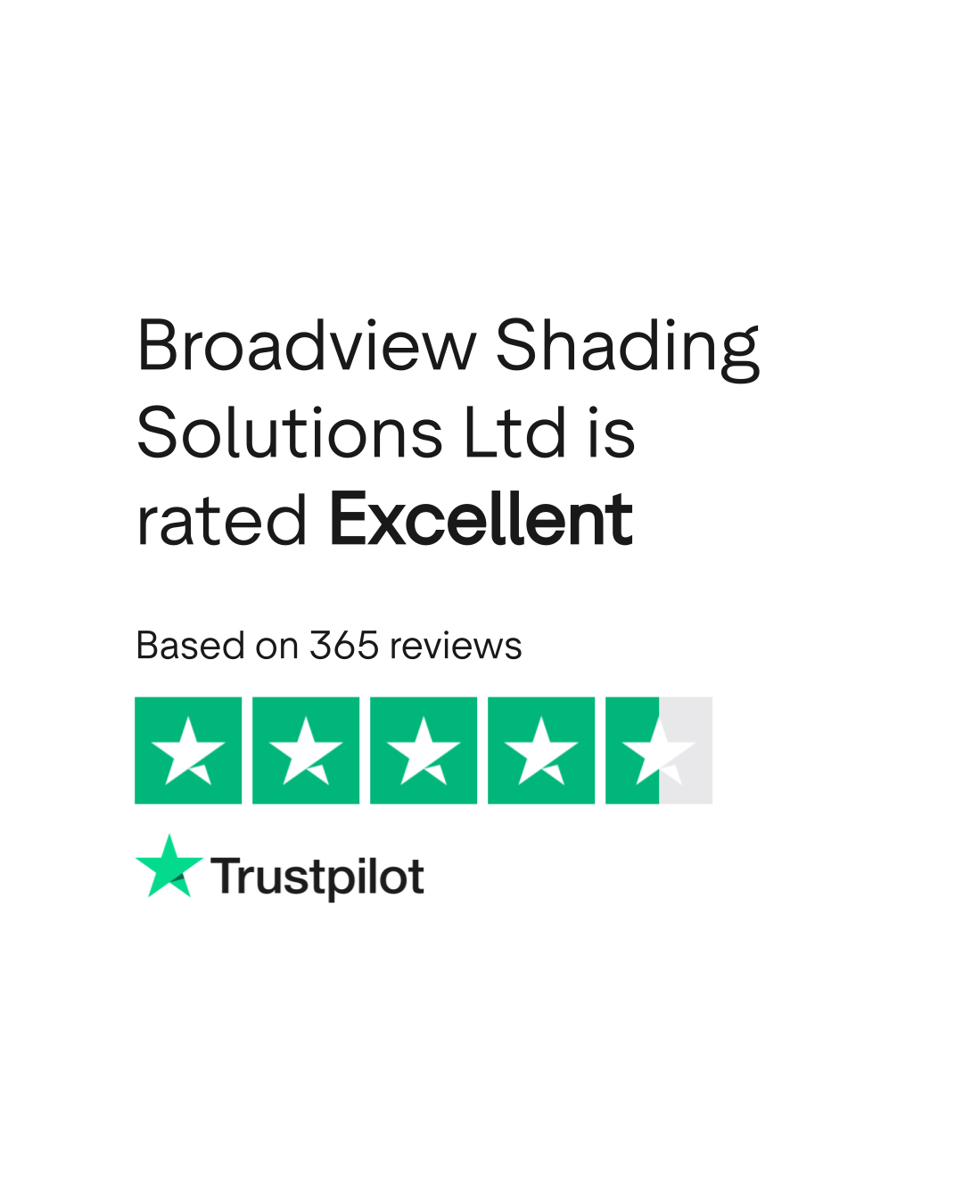 Broadview Shading Solutions Ltd Reviews | Read Customer Service Reviews ...