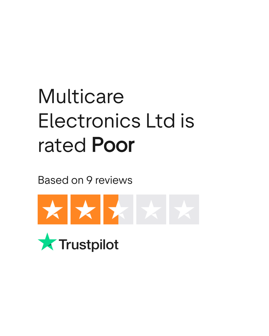 Multicare Electronics Ltd Reviews | Read Customer Service Reviews of ...