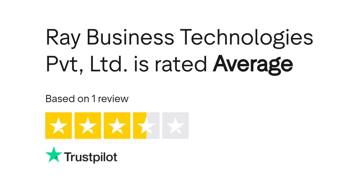 Ray Business Technologies Pvt, Ltd. Reviews | Read Customer Service ...