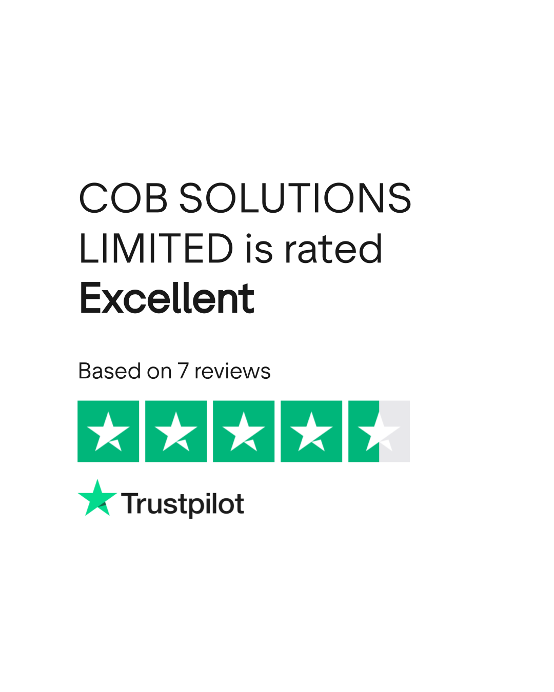 COB SOLUTIONS LIMITED Reviews | Read Customer Service Reviews of cob ...