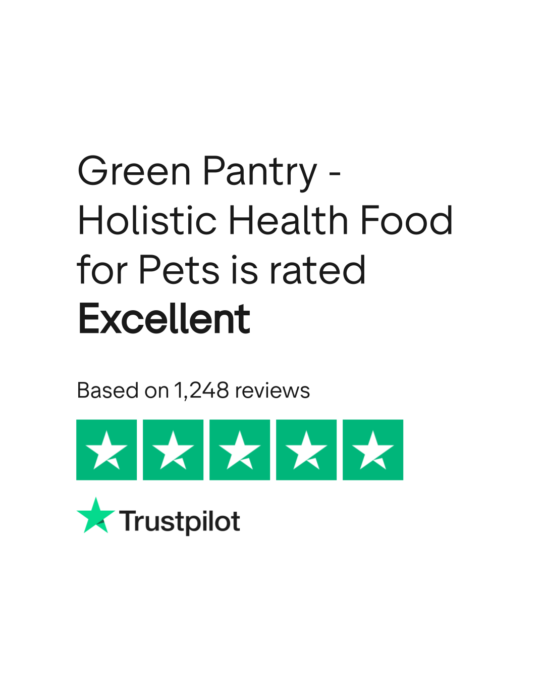Green Pantry - Holistic Health Food for Pets Reviews | Read Customer ...