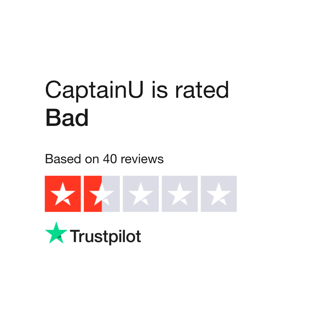 CaptainU Reviews | Read Customer Service Reviews of captainu.com