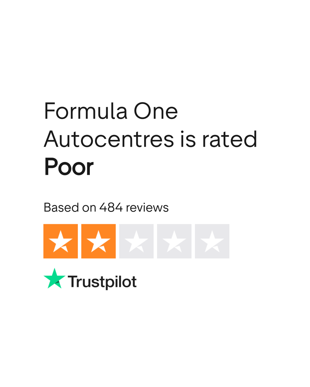 Formula One Autocentres Reviews | Read Customer Service Reviews of www ...