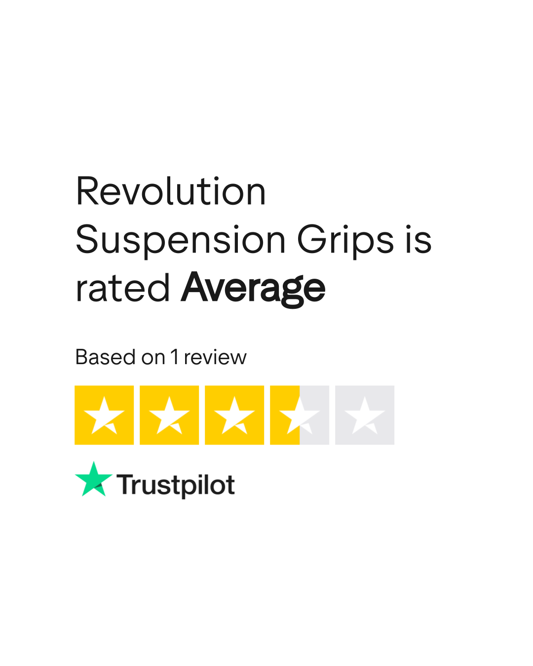 Revolution Suspension Grips Reviews | Read Customer Service Reviews of ...