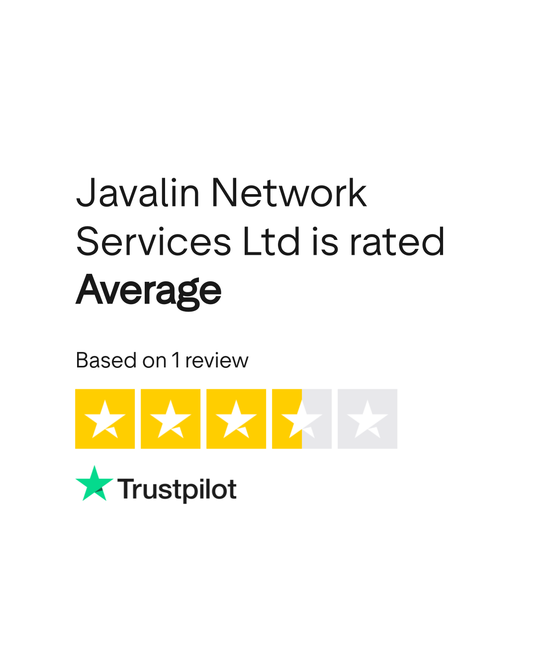 Javalin Network Services Ltd Reviews | Read Customer Service Reviews of ...