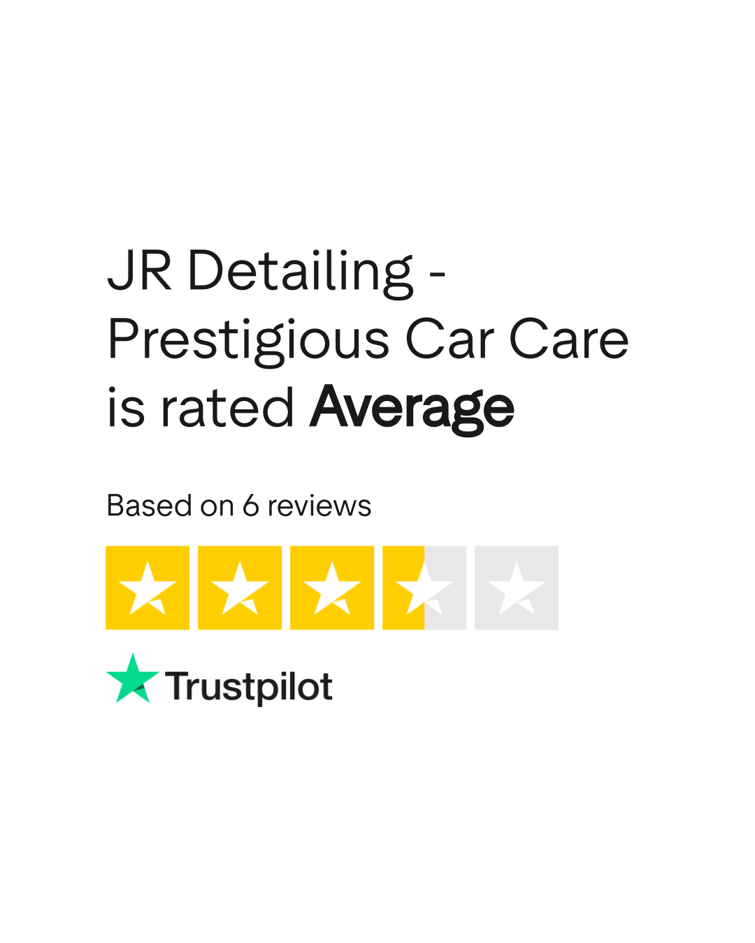 JR Detailing - Prestigious Car Care Reviews | Read Customer Service ...