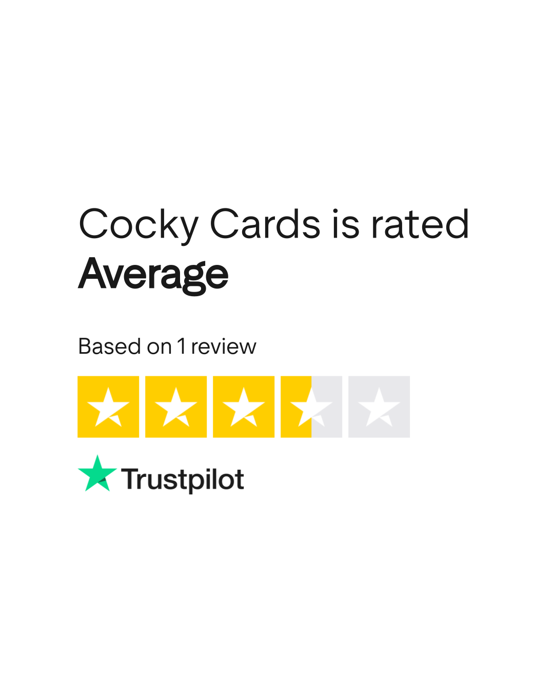 Cocky Cards Reviews | Read Customer Service Reviews of www.cockycards.com