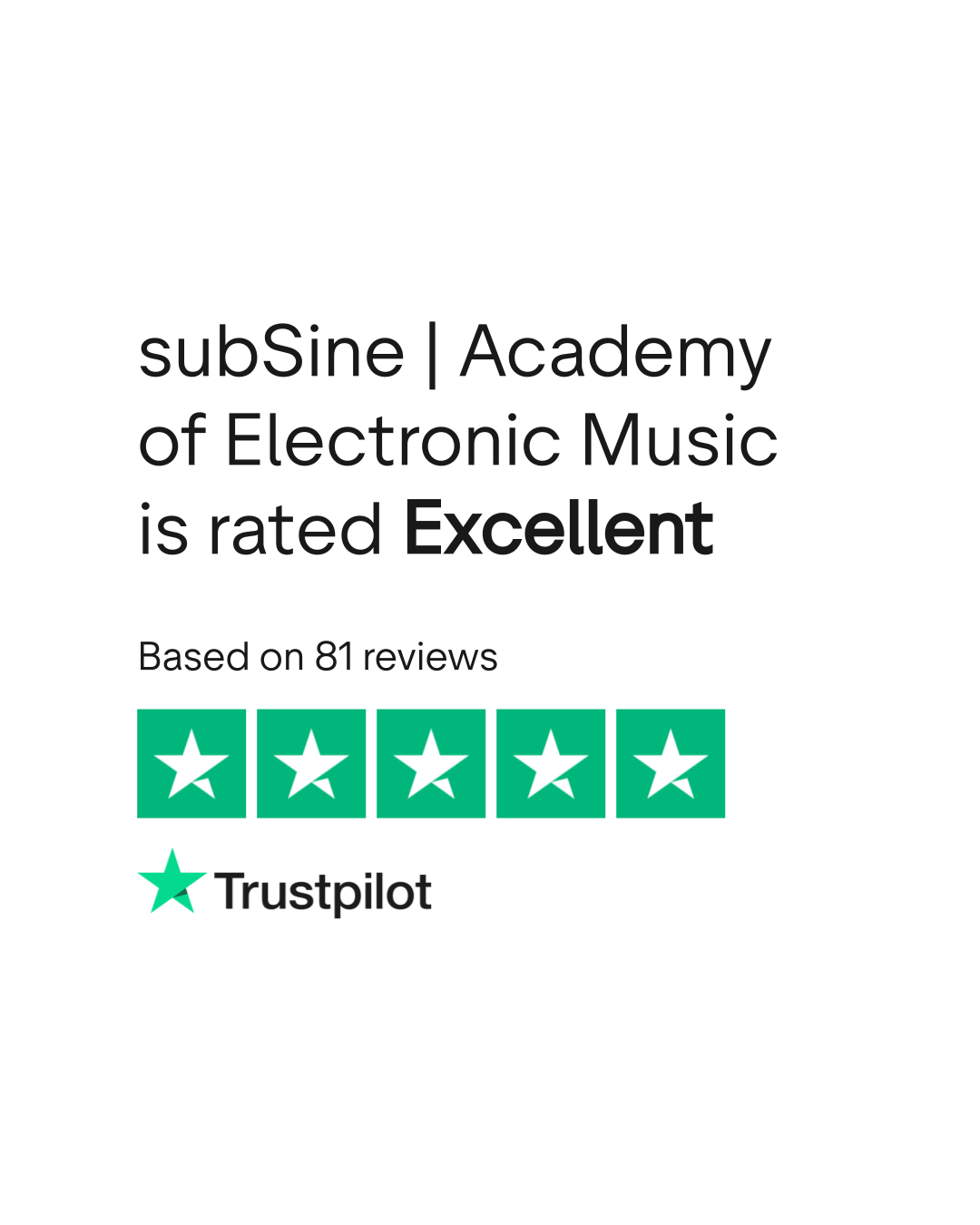 subSine | Academy of Electronic Music Reviews | Read Customer Service ...