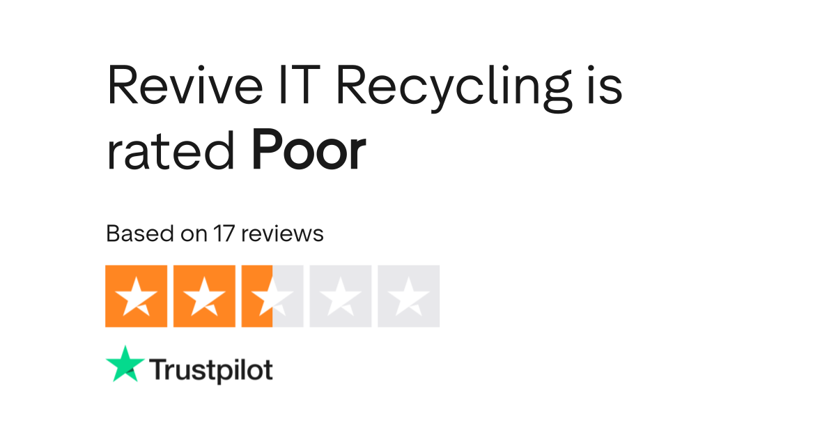 Revive IT Recycling Reviews | Read Customer Service Reviews of www ...
