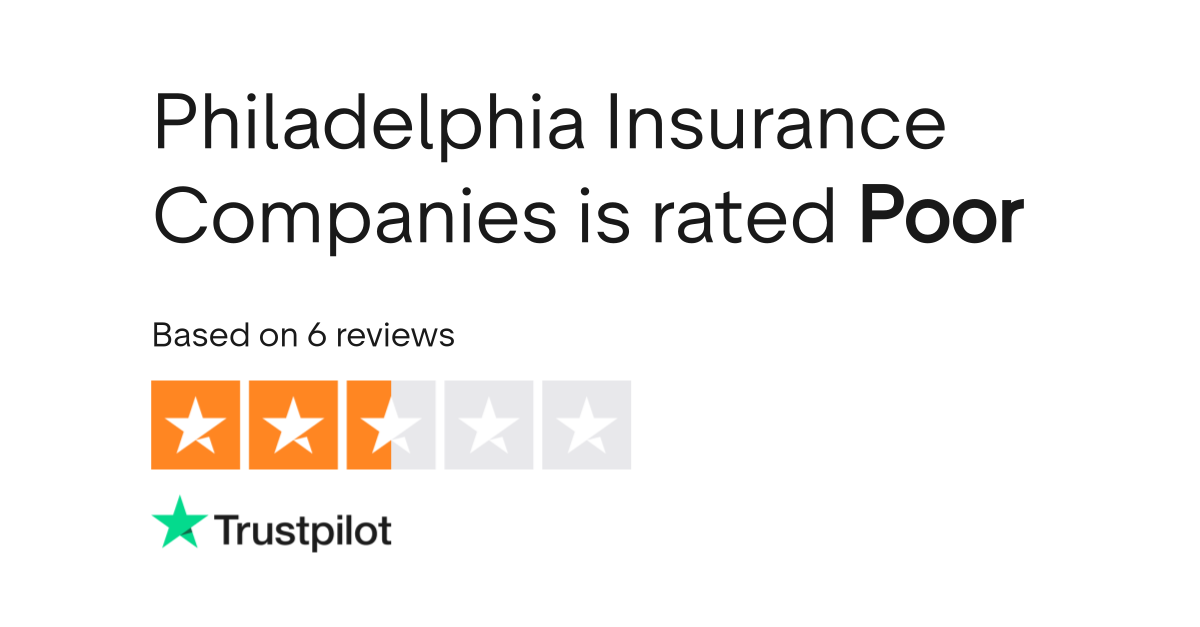 Philadelphia Insurance Companies Reviews | Read Customer Service ...