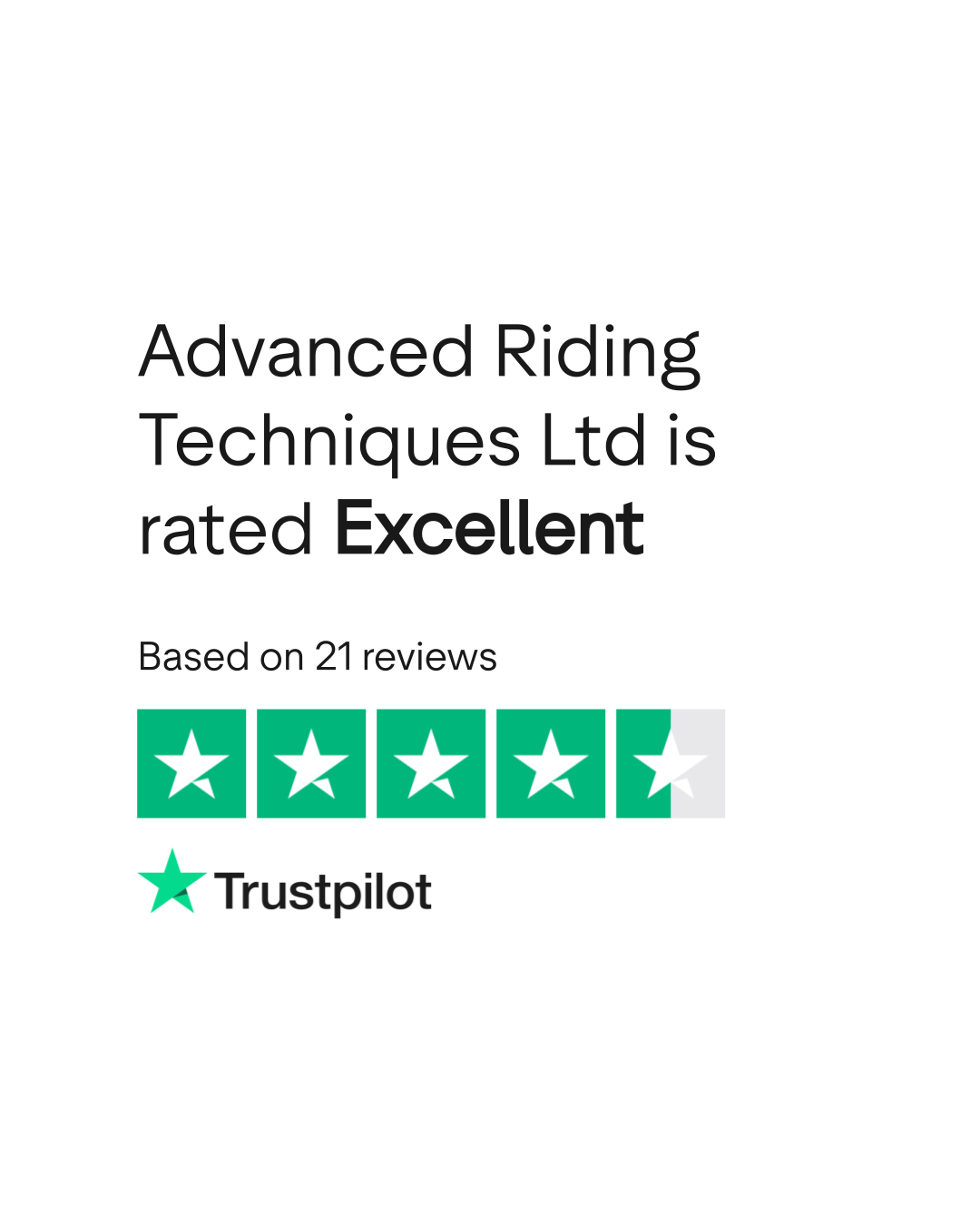 Advanced Riding Techniques Ltd Reviews | Read Customer Service Reviews ...