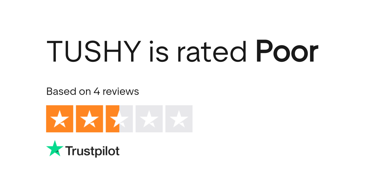 TUSHY Reviews | Read Customer Service Reviews of tushy.com