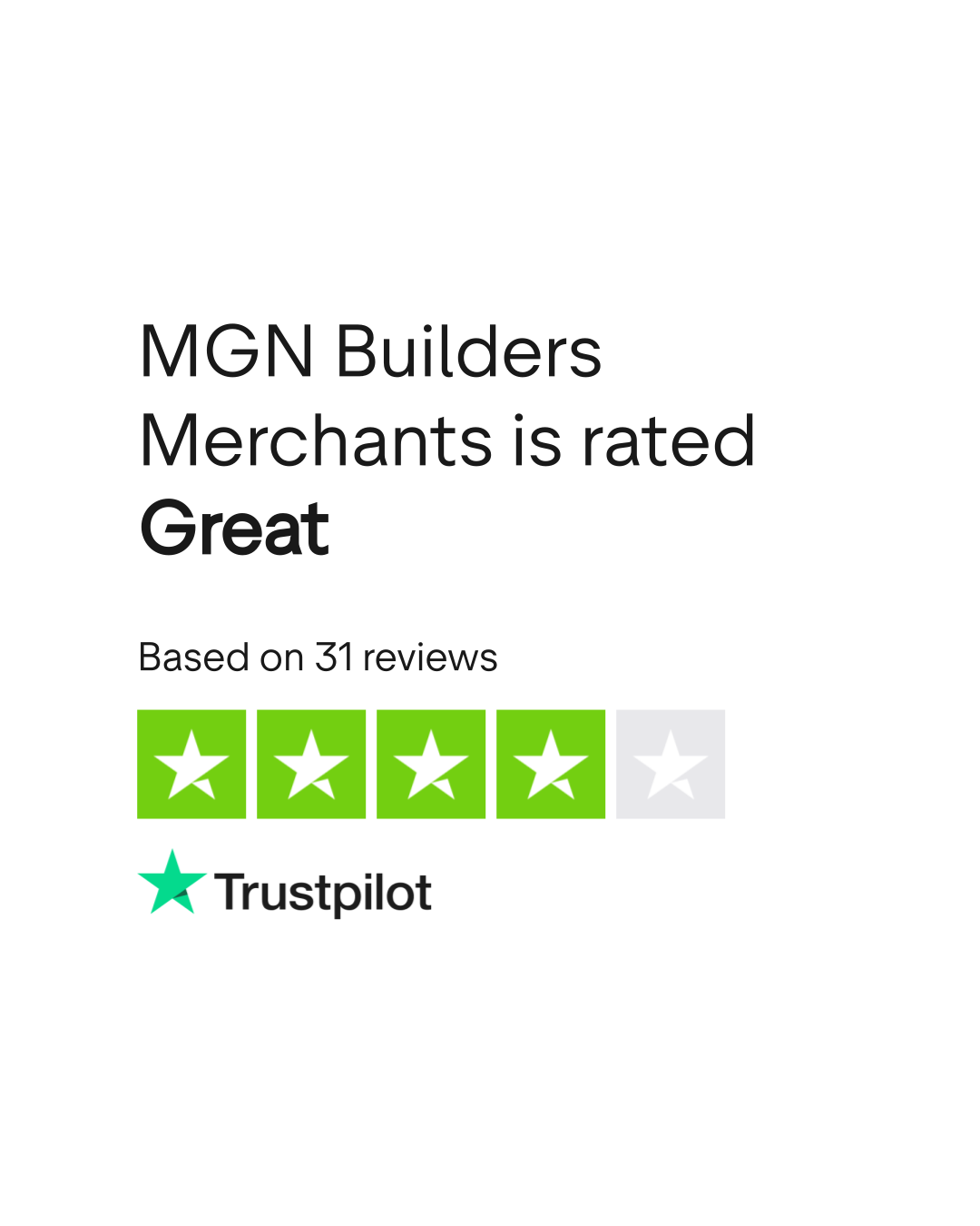 MGN Builders Merchants Reviews | Read Customer Service Reviews of mgnbm ...