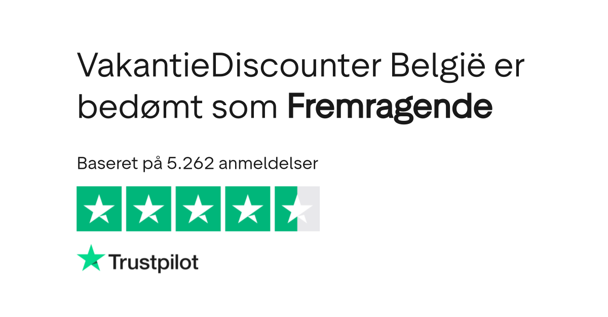 Anmeldelser af VakantieDiscounter België | Læs kundernes anmeldelser af ...