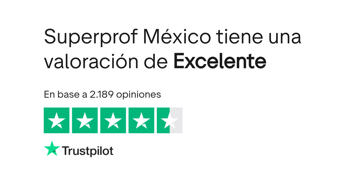 Opiniones sobre Superprof México | Lee las opiniones sobre el servicio ...