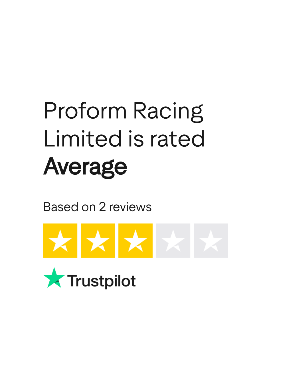 Proform Racing Limited Reviews | Read Customer Service Reviews of www ...