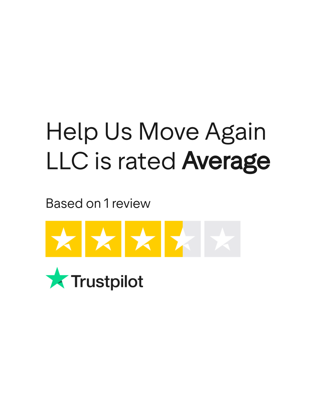 Help Us Move Again LLC Reviews | Read Customer Service Reviews of ...