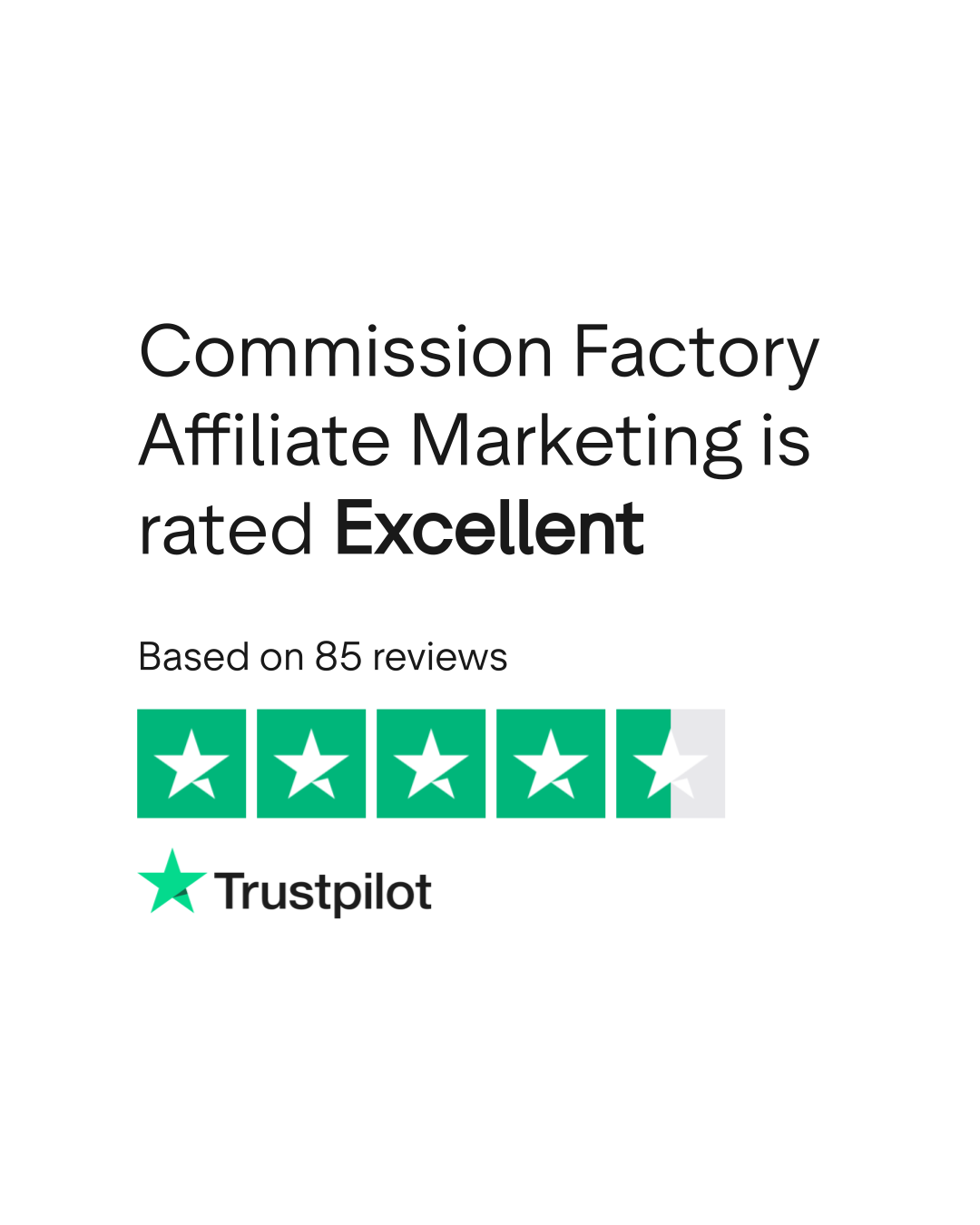 Commission Factory Affiliate Marketing Reviews | Read Customer Service ...