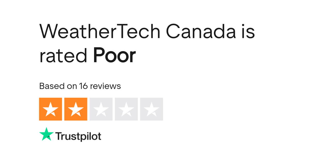 WeatherTech Canada Reviews | Read Customer Service Reviews of ...