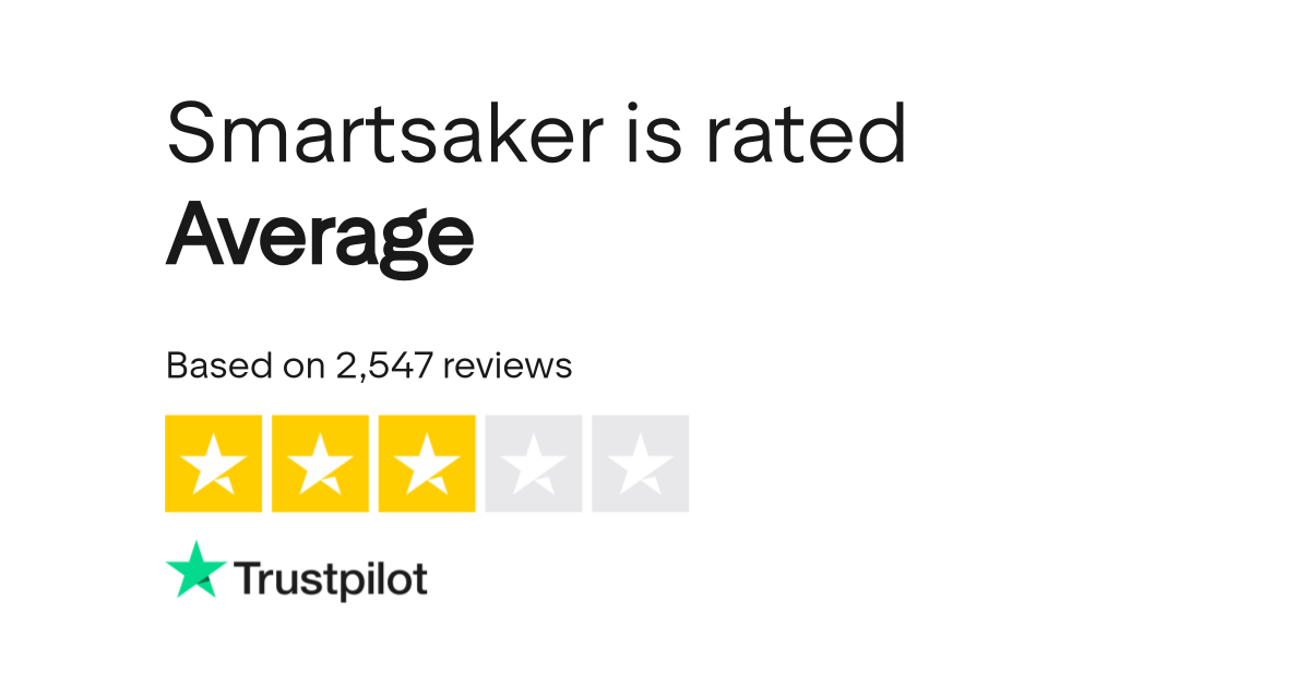 Smartsaker Reviews | Read Customer Service Reviews of www.smartsaker.com