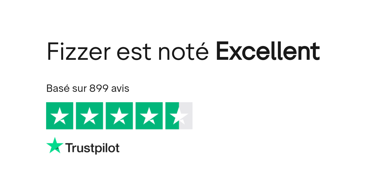 Avis de Fizzer | Lisez les avis marchands de www.fizzer.com