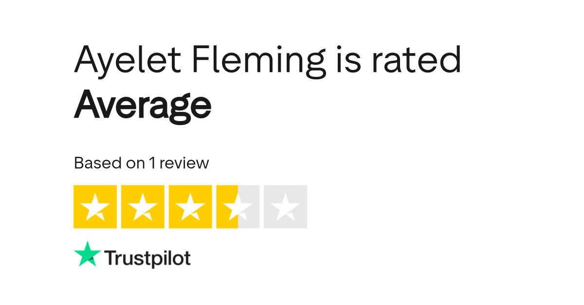 Ayelet Fleming Reviews | Read Customer Service Reviews of ayeletfleming.com