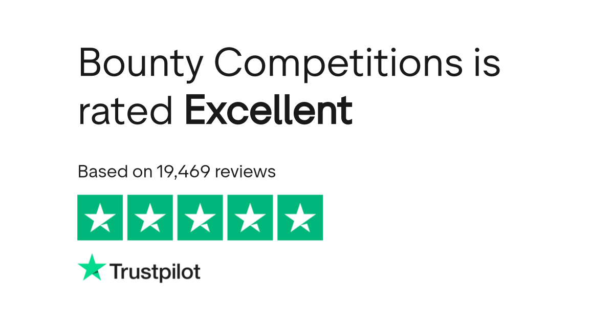 Bounty Competitions Reviews | Read Customer Service Reviews of ...