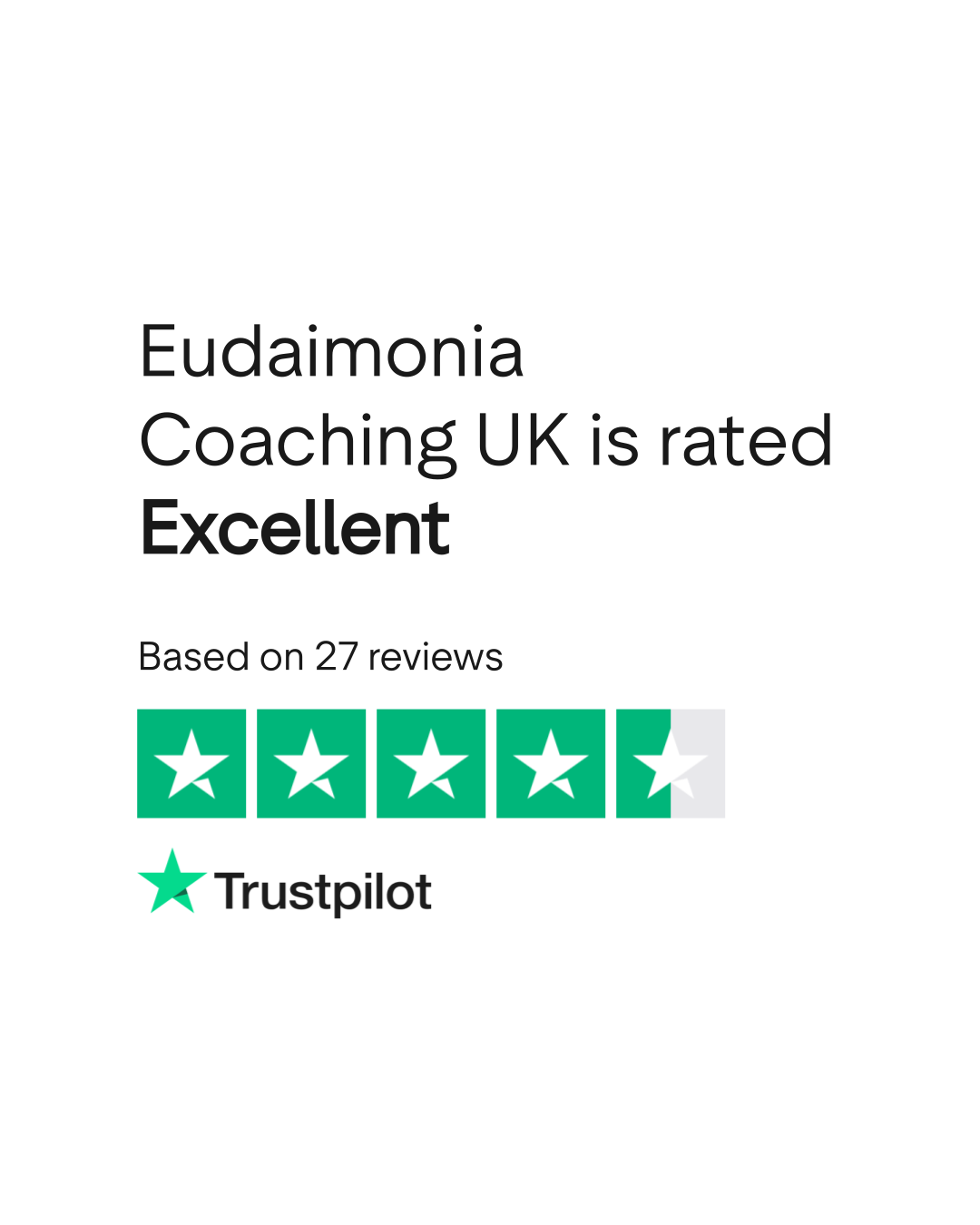 Eudaimonia Coaching UK Reviews | Read Customer Service Reviews of eudaimonia-coaching.co.uk