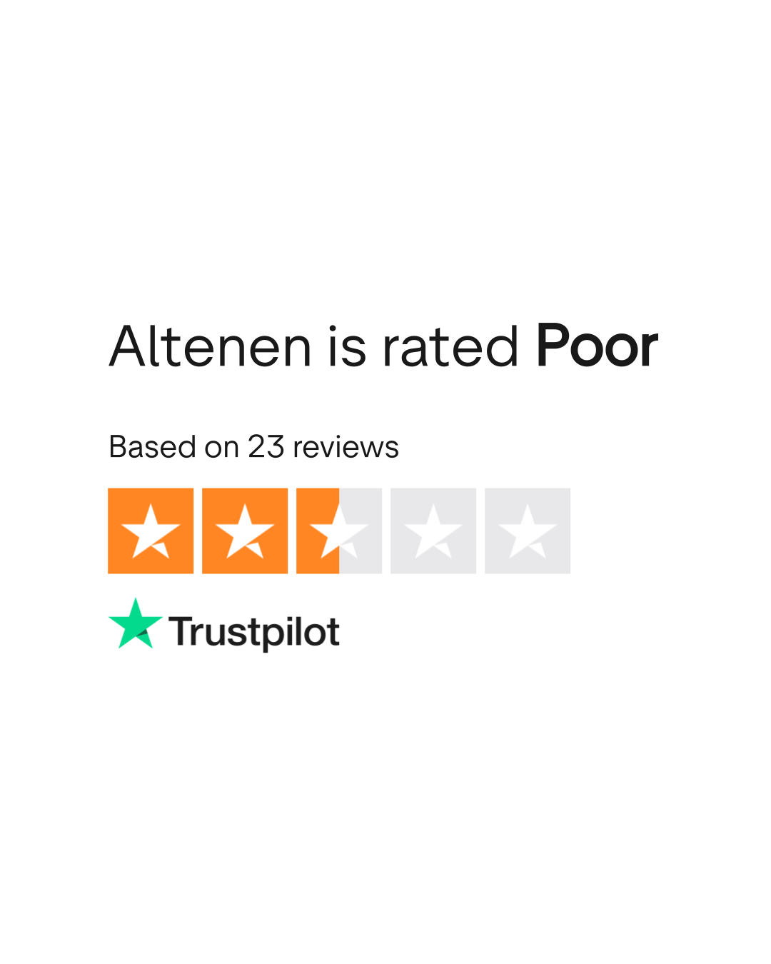Altenen Reviews | Read Customer Service Reviews of altenen.is