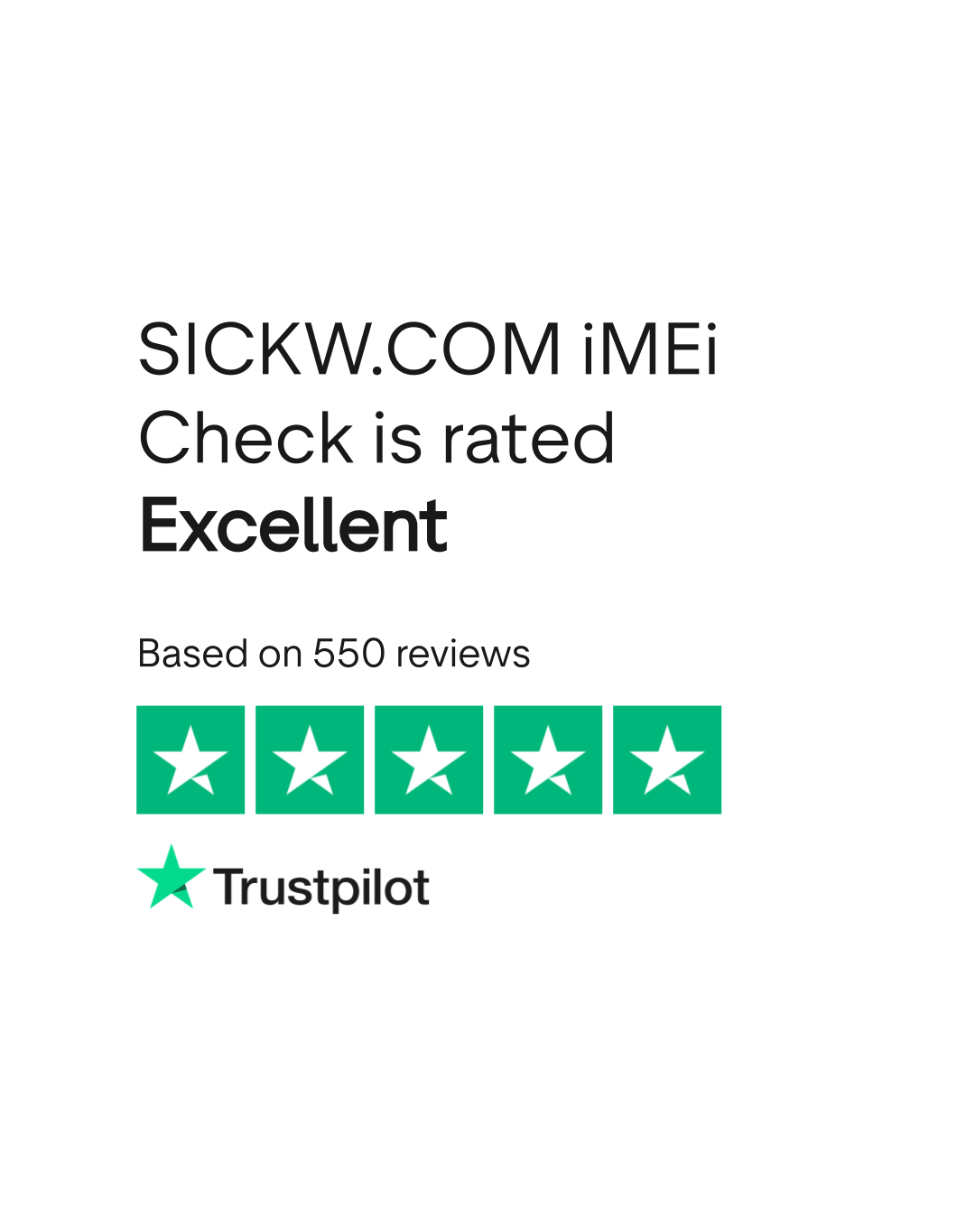 SICKW.COM iMEi Check Reviews | Read Customer Service Reviews of sickw.com