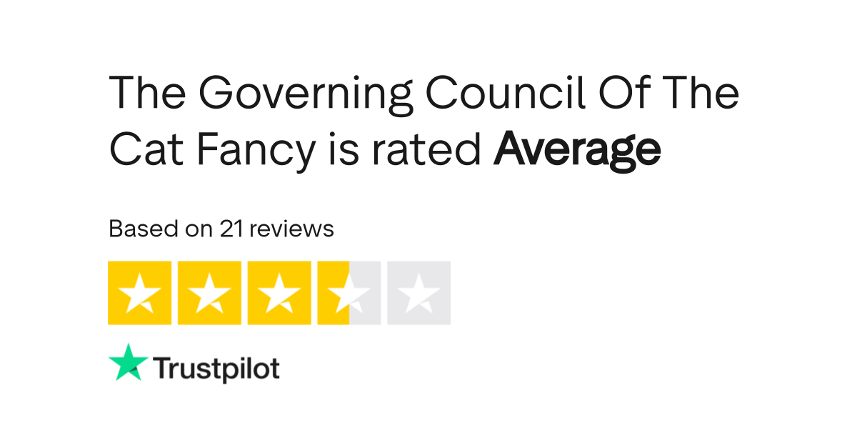 The Governing Council Of The Cat Fancy Reviews | Read Customer Service ...