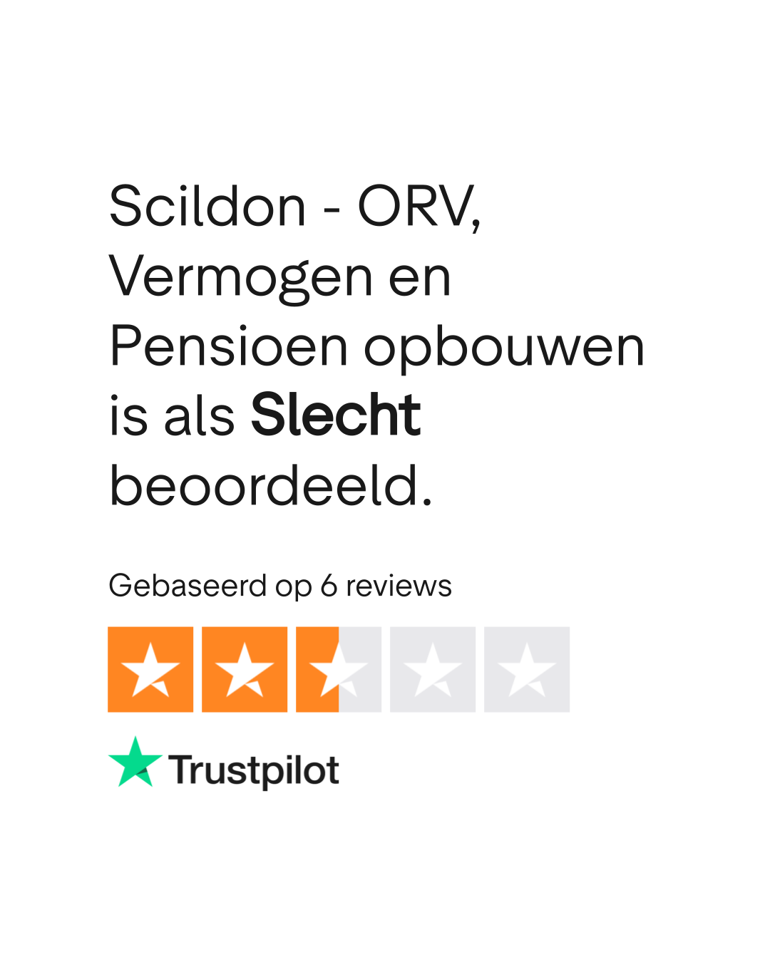 Scildon - ORV, Vermogen en Pensioen opbouwen reviews | Bekijk ...