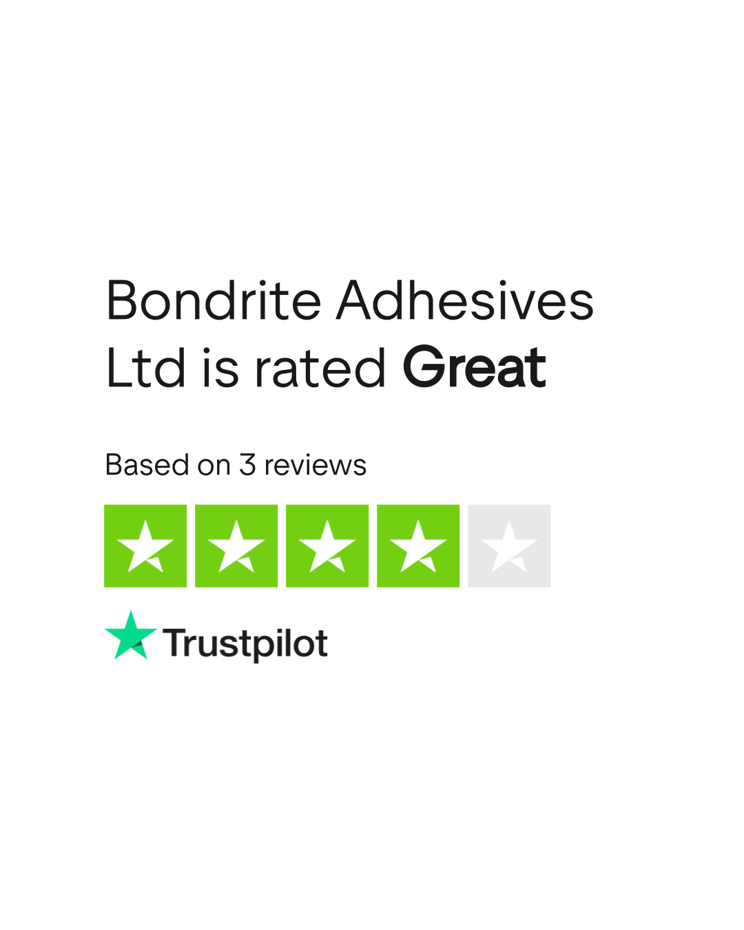 Bondrite Adhesives Ltd Reviews | Read Customer Service Reviews of ...