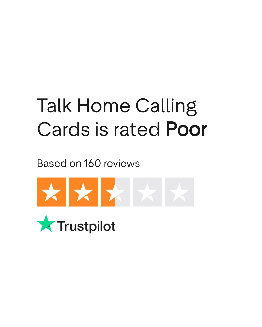 Talk Home Calling Cards Reviews | Read Customer Service Reviews of www ...