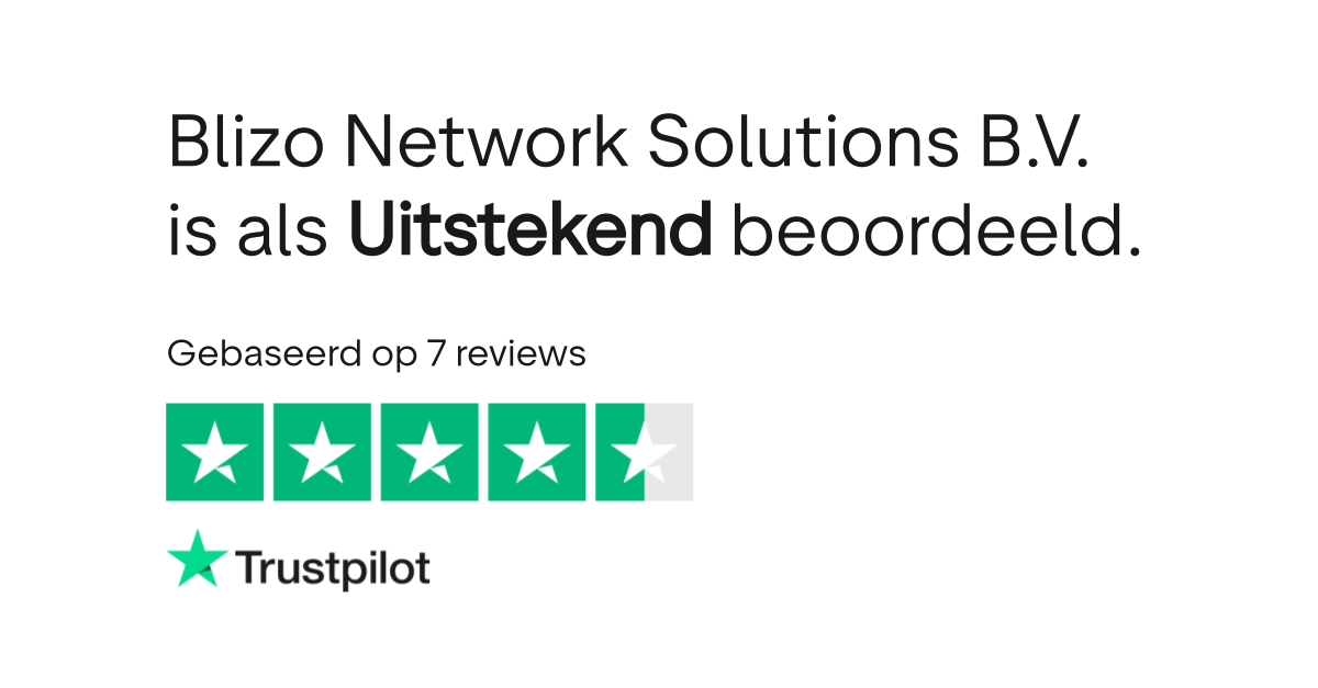 Blizo Network Solutions B.V. reviews | Bekijk consumentenreviews over ...
