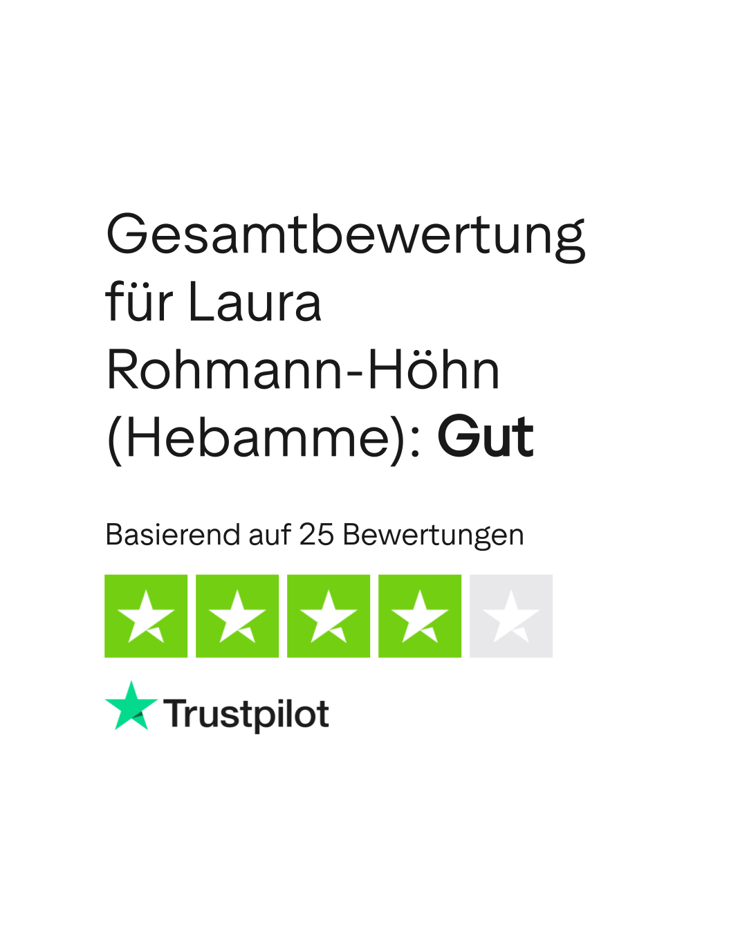 Bewertungen zu Laura Rohmann-Höhn (Hebamme) | Lesen Sie ...