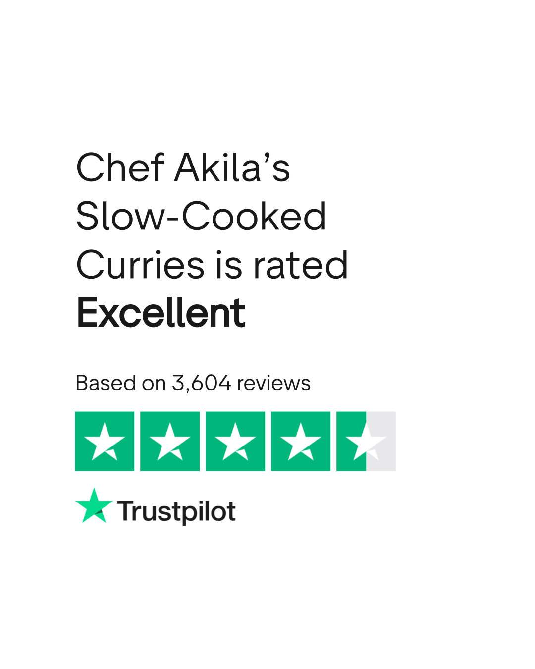 Chef Akila’s Slow-Cooked Curries Reviews | Read Customer Service ...