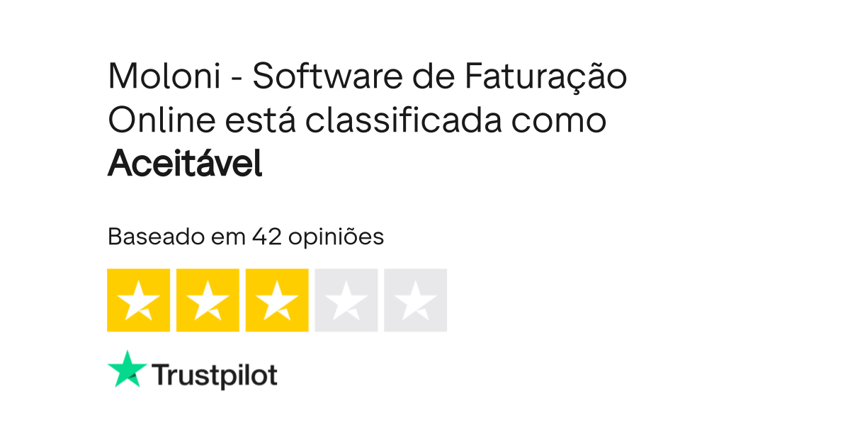 Opiniões sobre Moloni - Software de Faturação Online | Leia opiniões ...