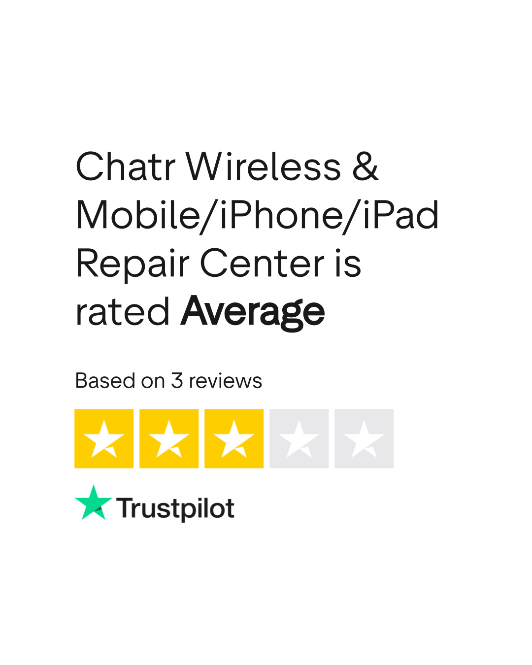 Chatr Wireless & Mobile/iPhone/iPad Repair Center Reviews | Read ...