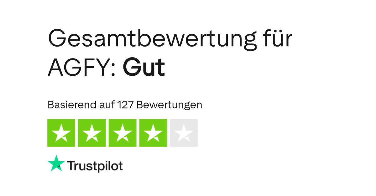 Bewertungen zu AGFY | Lesen Sie Kundenbewertungen zu agfy.co