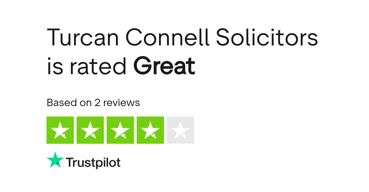 Turcan Connell Solicitors Reviews | Read Customer Service Reviews of ...