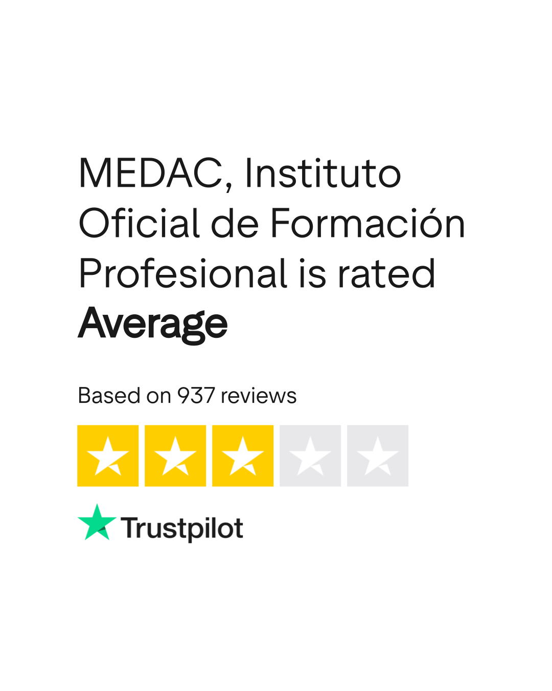 MEDAC, Instituto Oficial de Formación Profesional Reviews | Read ...