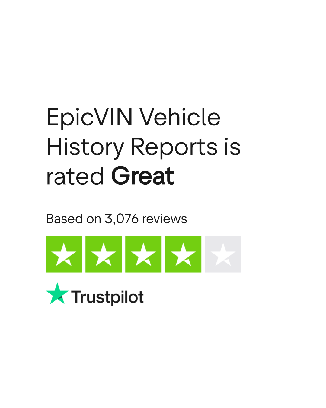 EpicVIN Vehicle History Reports Reviews | Read Customer Service Reviews ...